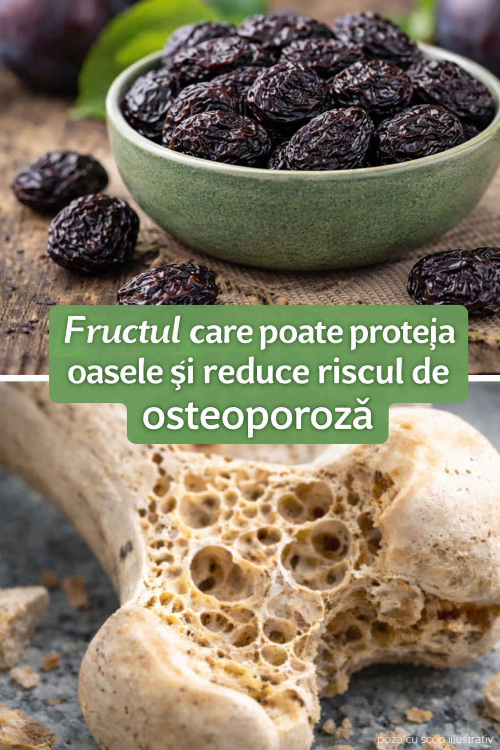 Fructul care poate proteja oasele și reduce riscul de osteoporoză ...